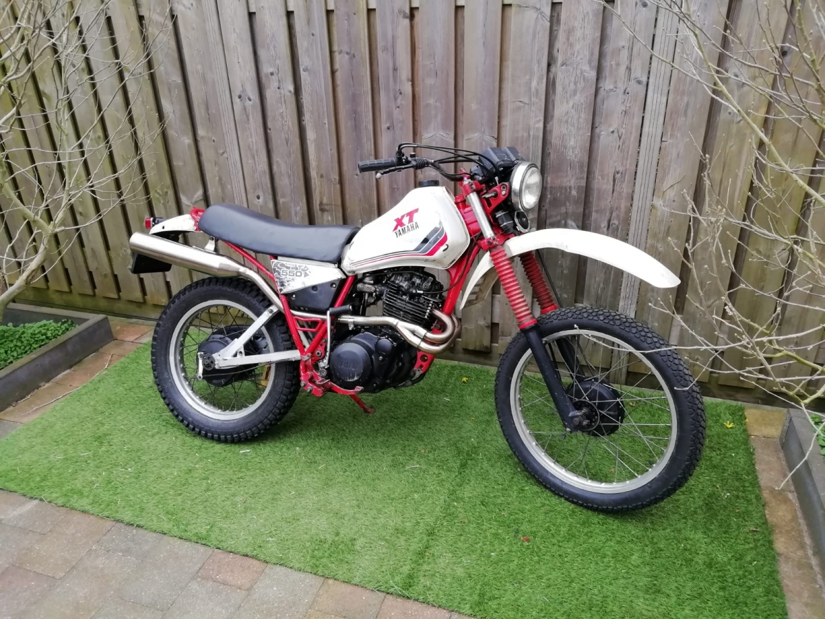 Yamaha XT 550 Frontpipe - Bull Exhausts