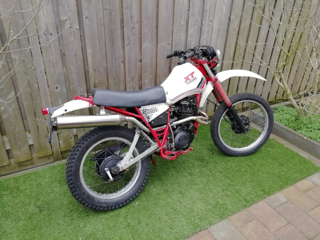 Yamaha XT 550 Silencer - Bull Exhausts